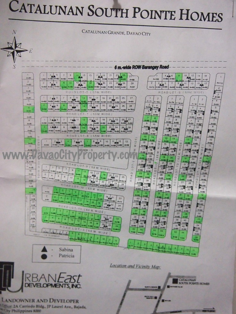 catalunan-south-pointe-homes-davao-subdivision-map - Davao City ...